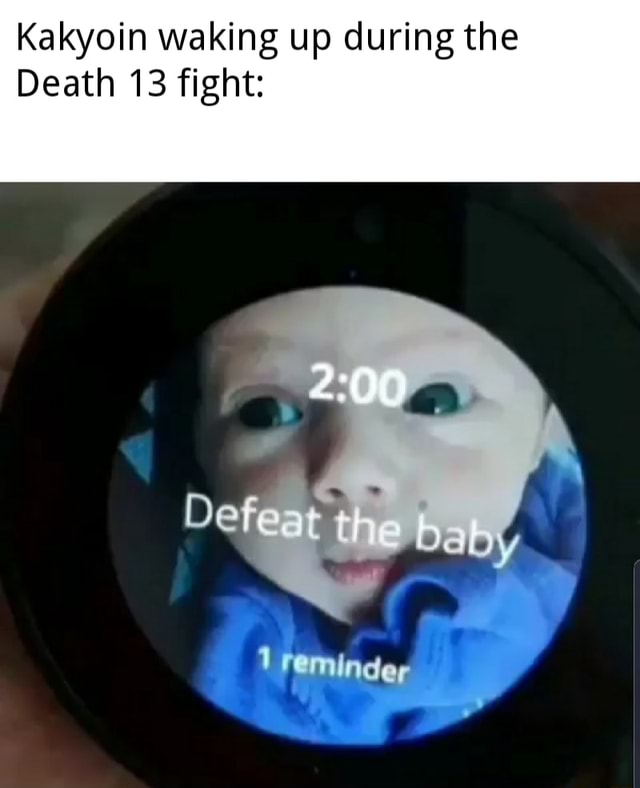 Kakyoin waking up during the Death 13 fight: - iFunny