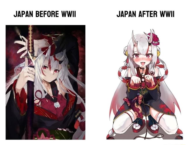 JAPAN BEFORE WWII JAPAN AFTER WWII - iFunny