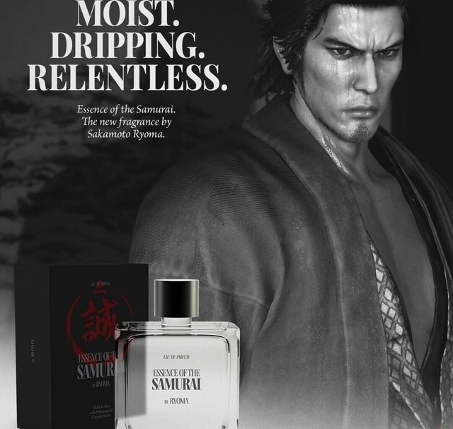 MOIST. DRIPPING. RELENTLESS. Essence of the Samurai. The new fragrance ...