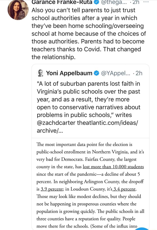 Garance Franke-Ruta @tnega... Also you can't tell parents to just trust ...