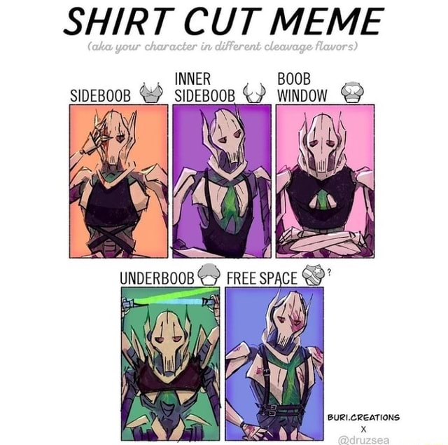 SHIRT CUT MEME INNER BOOB sineso0s siDEBooB WINDOW - iFunny