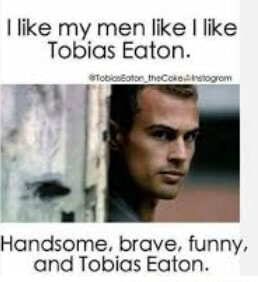YeEeEeEeEeEeEe - like my men like I like Tobias Eaton. Handsome. brave ...