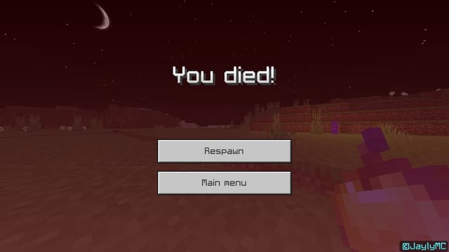You died! Respawn Main menu - iFunny
