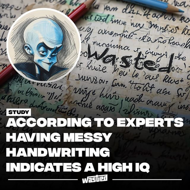 Messy handwriting, often associated with conditions like dysgraphia, is ...