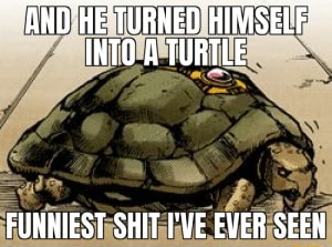 Funniest shit i've ever seen - AND HE TURHED HIMSELF INTO TURTLE ...