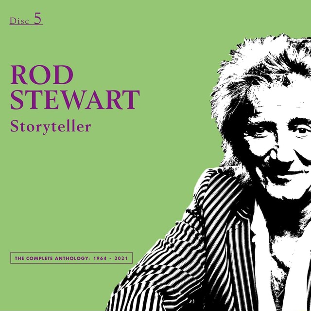 Disc ROD STEWART Storyteller THE COMPLETE ANTHOLOGY: 1964 - 2021 Ss SSs ...