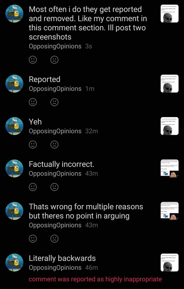 Most often i do they get reported and removed. Like my comment in this ...