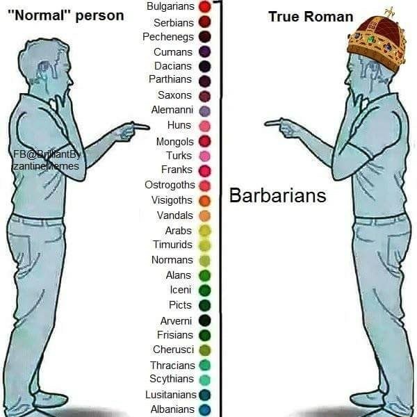 Bulgarians Serbians @ Pechenegs @ Cumans @ Dacians Parthians @ Saxons ...