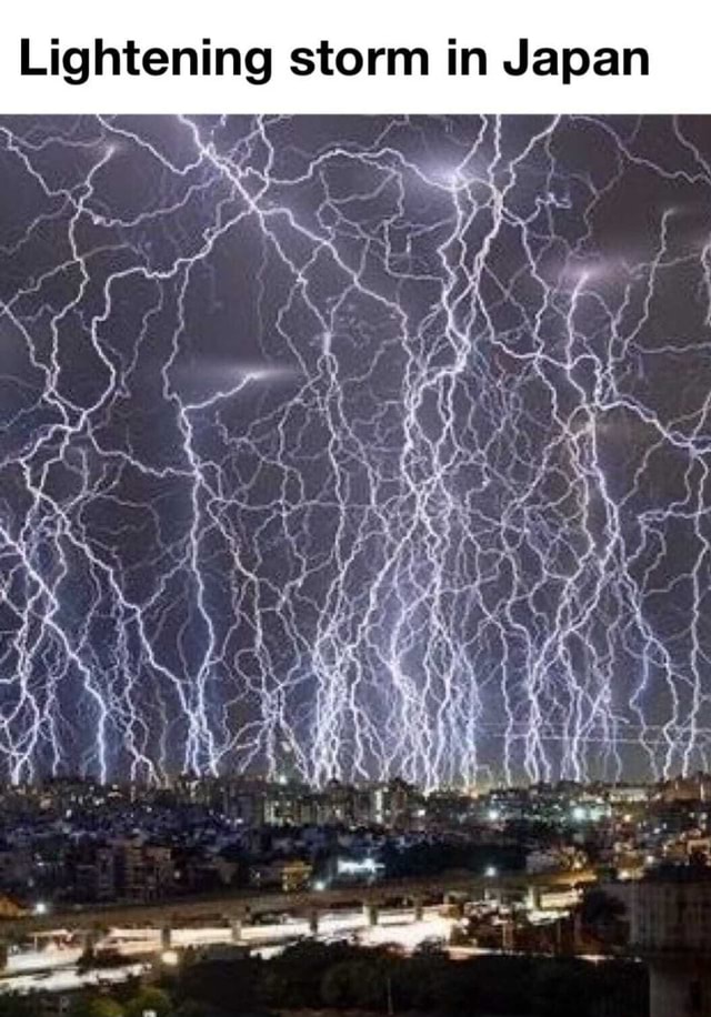 Lightening storm in Japan - America’s best pics and videos