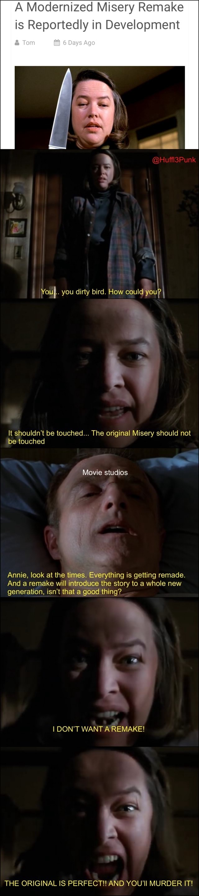 A Modernized Misery Remake is Reportedly in Development I You}. you ...