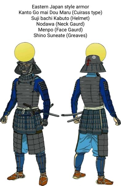 Eastern Japan style armor Kanto Go mai Dou Maru (Cuirass type) 'Sup ...
