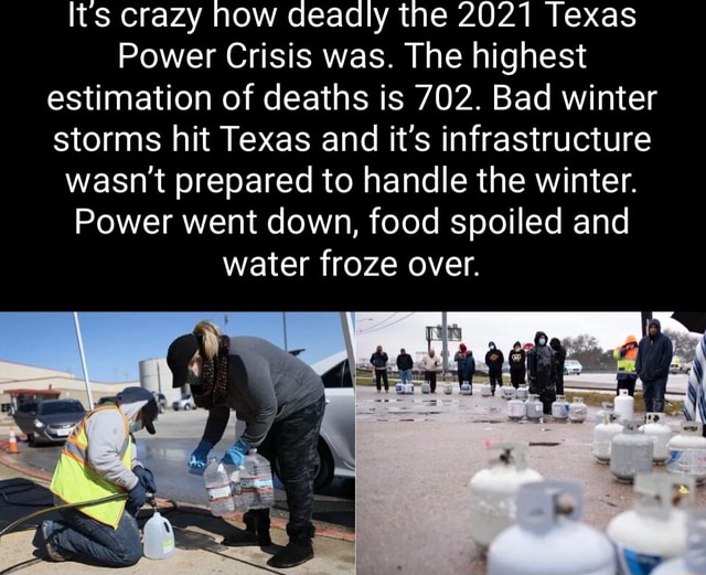 Its crazy how deadly the 2021 Texas Power Crisis was. The highest ...
