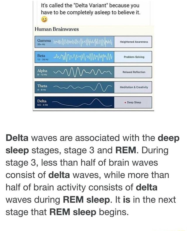 It's called the "Delta Variant" because you have to be completely ...