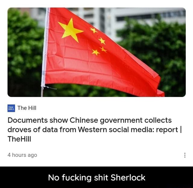 The Hill Documents show Chinese government collects droves of data from ...