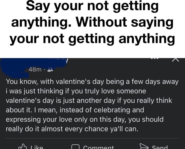 Ay your not getting anything. Without saying your not getting anything ... Ay your not getting anything. Without saying your not getting anything ...