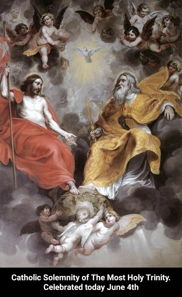 Catholic Solemnity of The Most Holy Trinity. Celebrated today June ...