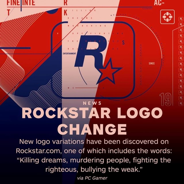 Ta ROCK TAR LOGO CHANGE New logo variations have been discovered on ...