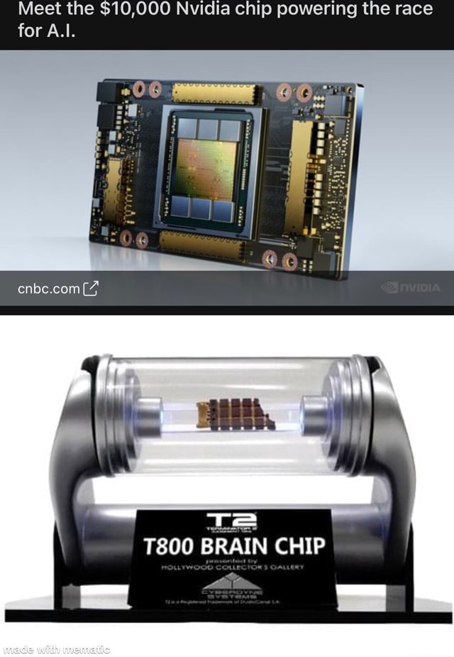 Meet the $10,000 Nvidia chip powering the race for A.l. if T800 BRAIN ...