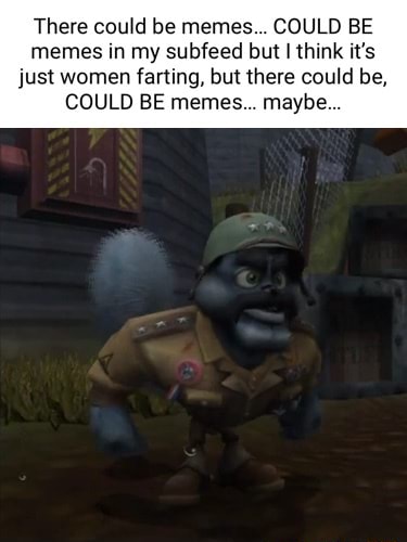 There could be memes... COULD BE memes in my subfeed but I think it's ...