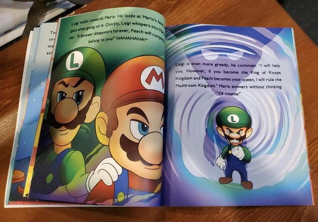 Bootleg Mario book gets dark and creepy - rds Mario- He looks ar Mario ...
