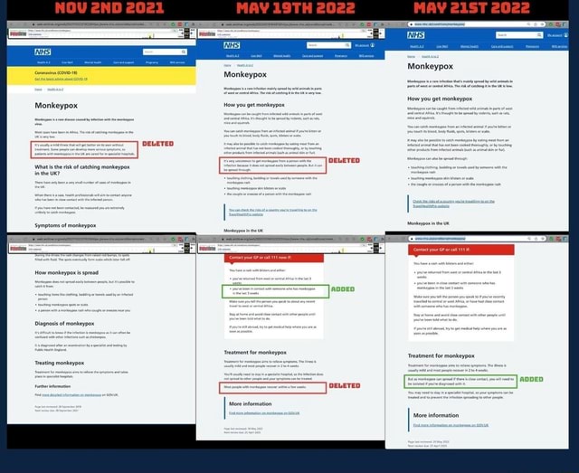 Monkeypox Monkeypox How you get monkeypox Monkeypox DELETED DELETED ...