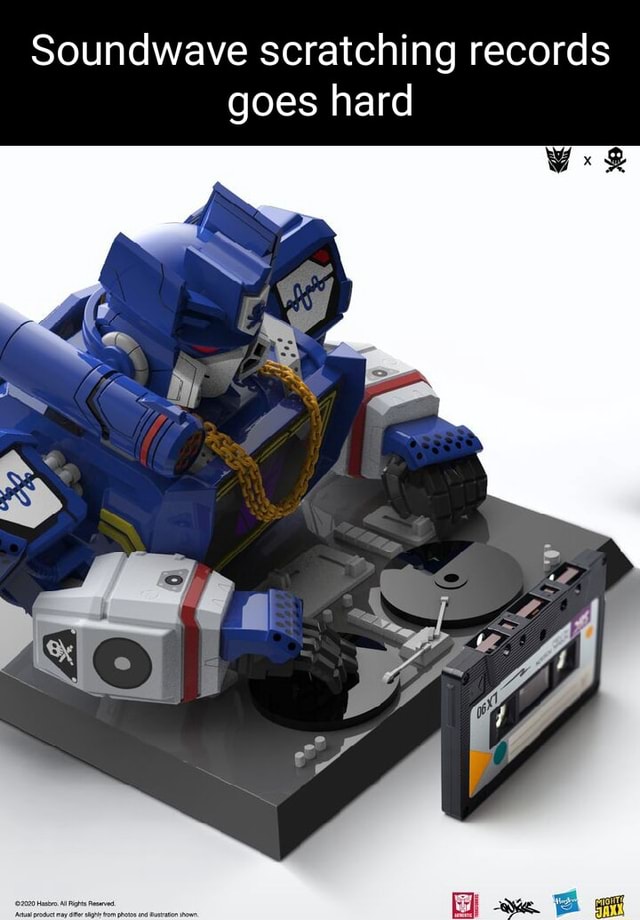 Soundwave scratching records goes hard - iFunny
