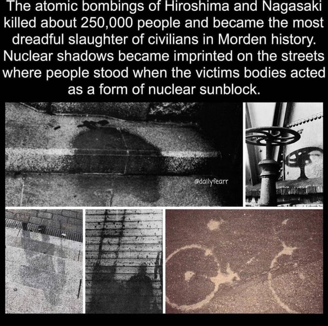 The atomic bombings of Hiroshima and Nagasaki killed about 250,000 ...