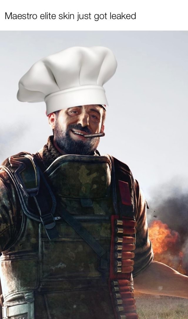 Maestro elite skin just got leaked - iFunny
