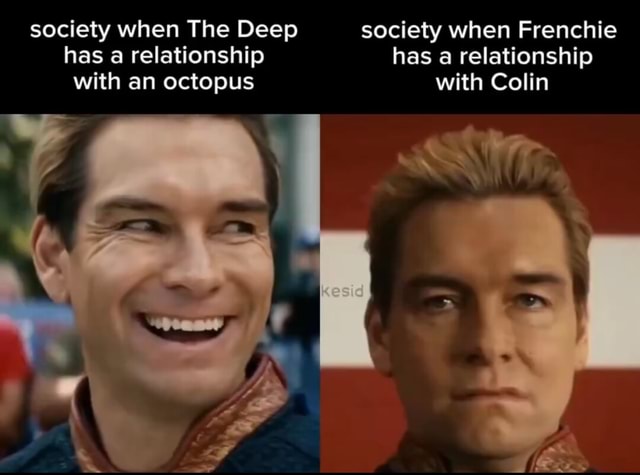 Society when The Deep has a relationship with an octopus society when ...