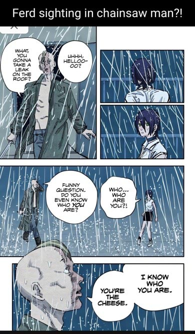 Ferd sighting in chainsaw man?! - iFunny