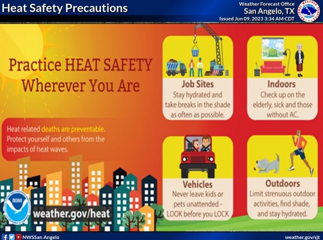 Heat Safety Precautions Practice HEAT SAE Wherever You Are Job Sites ...