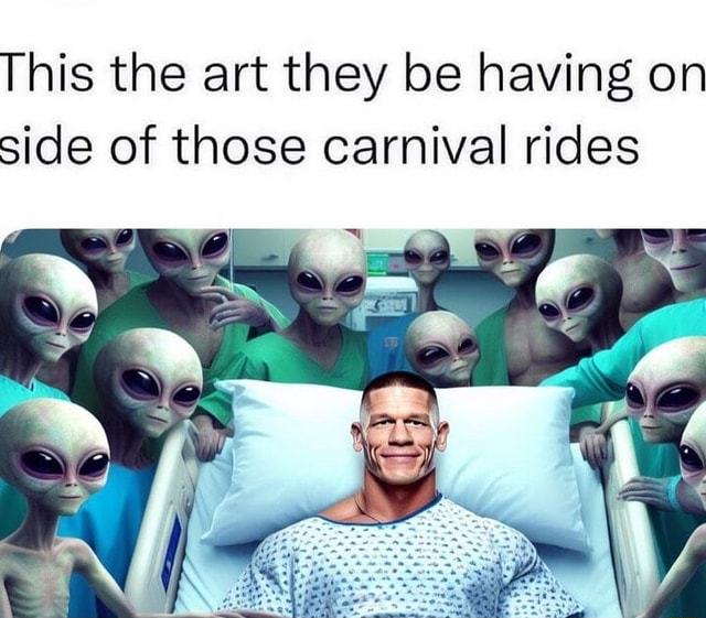 This the art they be having on side of those carnival rides - iFunny