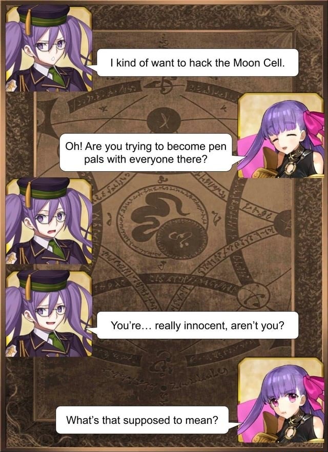 Kind of want to hack the Moon Cell Oh! Are you trying to become pen ...