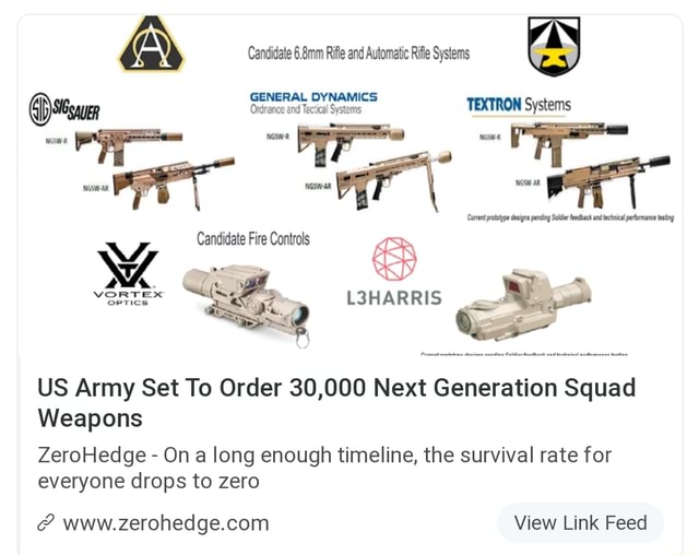 Candidate 6.8mm Rifle and Automatic Rifle Systems GENERAL DYNAMICS nd ...