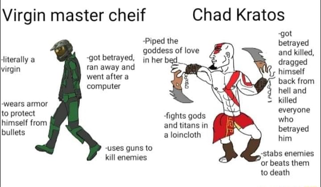 Virgin master chef Chad Kratos got goddess of the love betrayed and ...
