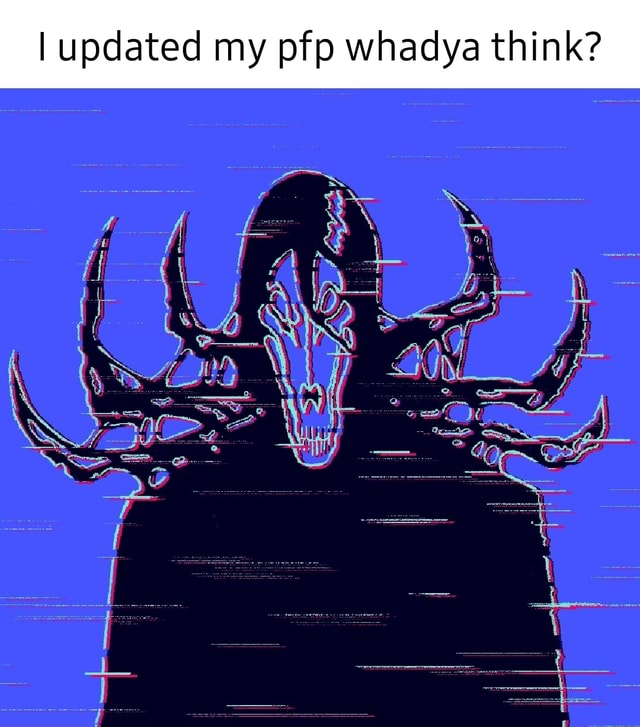 I updated my pfp whadya think? - iFunny