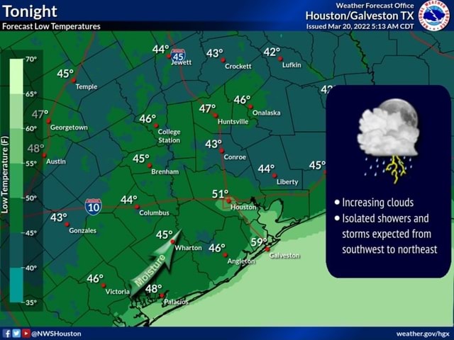 'Weather Forecast Office Tonight TX Forecast Low Temperatures Issued ...