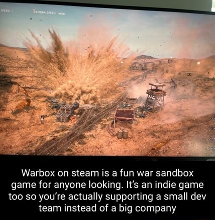 Warbox on steam is a fun war sandbox game for anyone looking. It's an ...