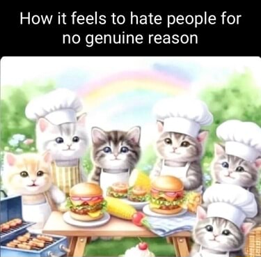 How it feels to hate people for no genuine reason - iFunny