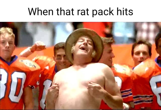 When that rat pack hits - iFunny