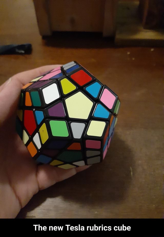 The new Tesla rubrics cube - The new Tesla rubrics cube - iFunny