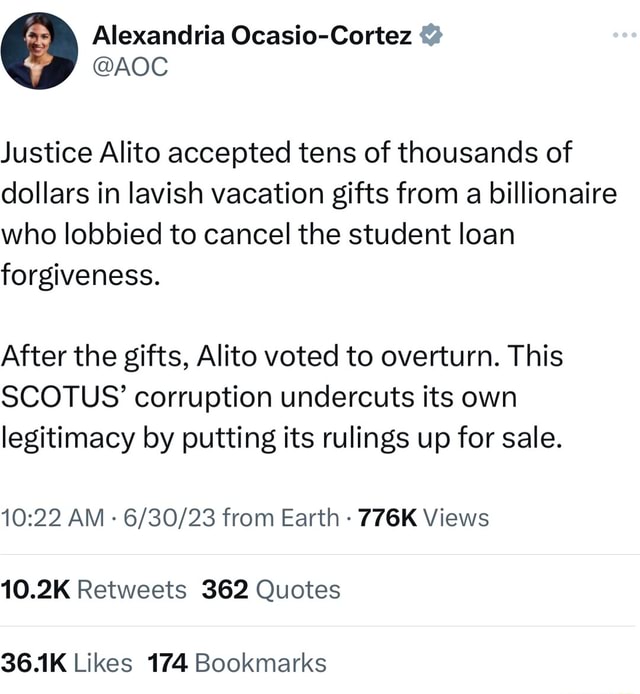 Justice Alito accepted tens of thousands of dollars in lavish vacation ...