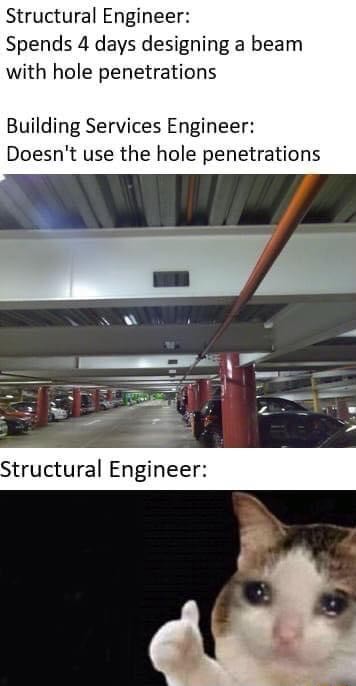 Structural Engineer Spends 4 days designing a beam with hole ...