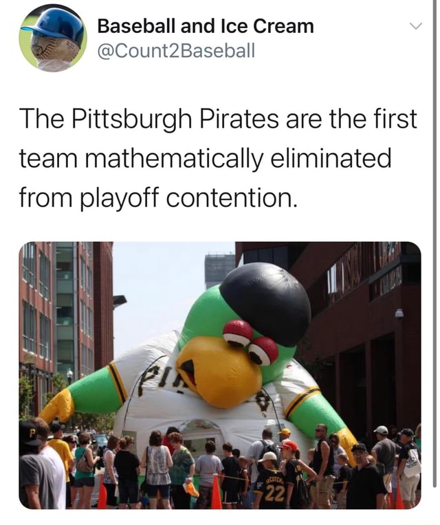 The Pittsburgh Pirates are the first team mathematically eliminated ...