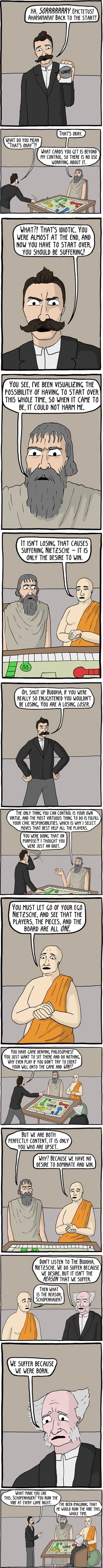 HA, SORRRRRRRY Epictetus! AHAHAHAHA! BACK TO THE START! WHAT DO YOU ...