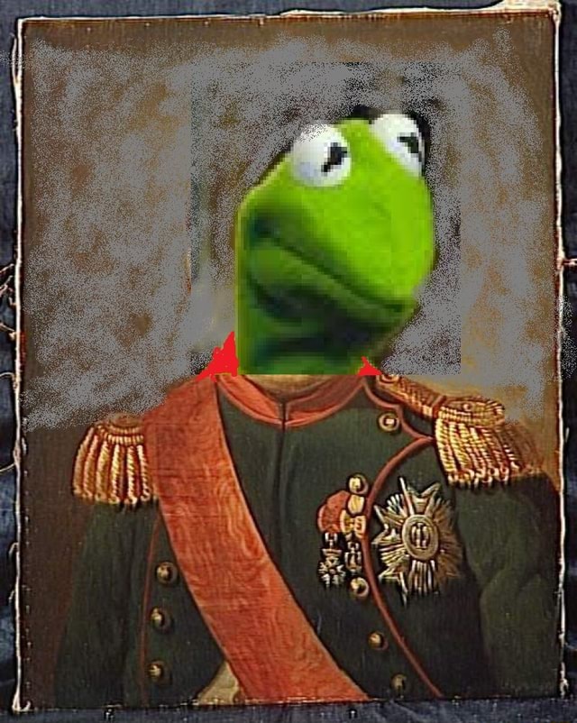 #frog #kermit #napoleon #kermit_the_frog #mspaint Board 60 second ...