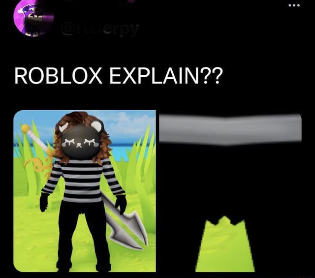ROBLOX EXPLAIN?? - iFunny