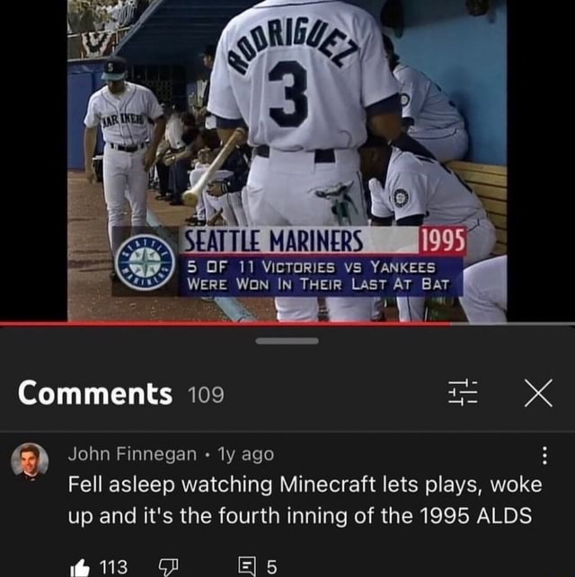 5 OF 11 VicTORIES vS YANKEES WERE WON IN THEIR Last AT BAT Comments 109 ...