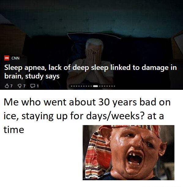 CNN Sleep apnea, lack of deep sleep linked to damage in brain, study ...
