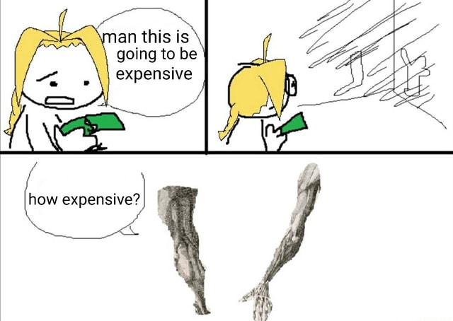 An this is going to be expensive I how expensive? - iFunny